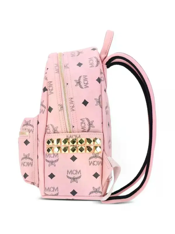 Mcm Stark Studded Backpack