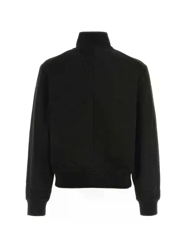 ENTIRE STUDIOS Button-up Funnel-neck Sweater
