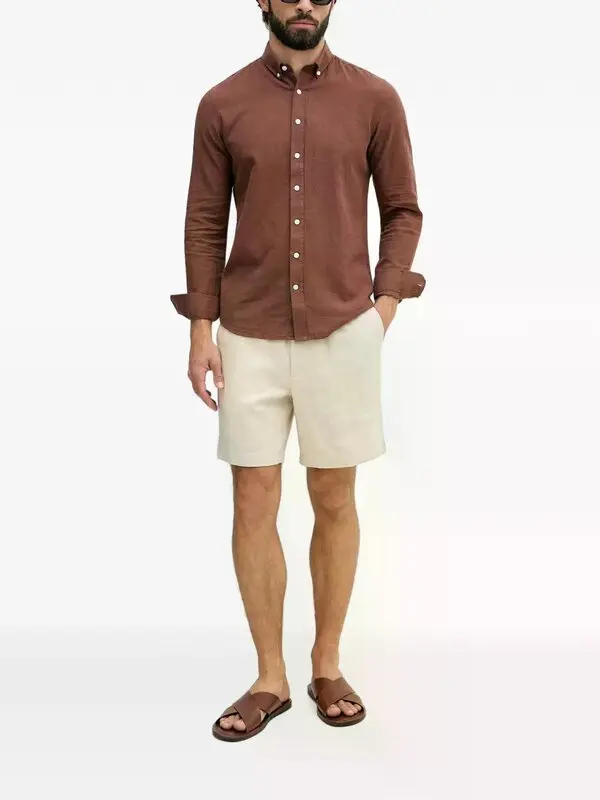 LINDBERGH Button-down Long-sleeve Shirt