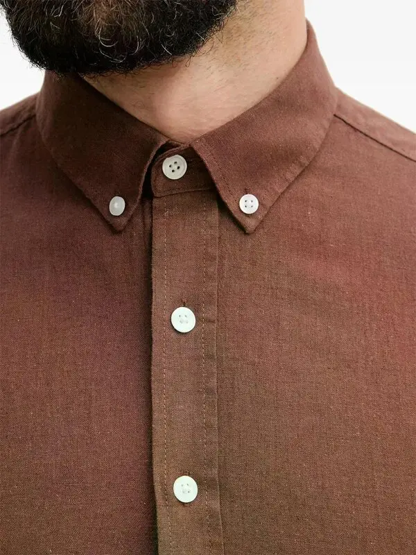 LINDBERGH Button-down Long-sleeve Shirt