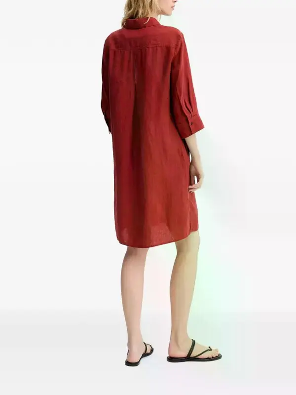Marc O'polo Button-down Linen Shirt Mini Dress