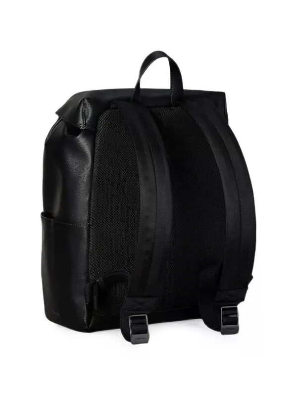 Calvin Klein Emblem Buckle-fastening Drawstring Backpack