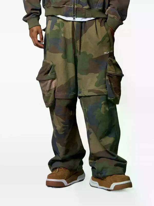 MLVINCE Camouflage-print Track Pants