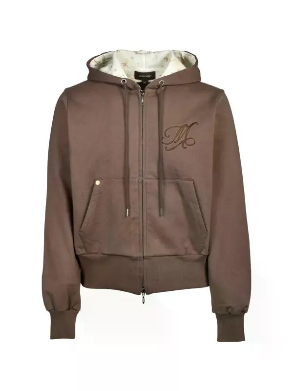 MASU Mb Flower Zip-up Hoodie