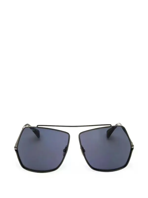 Max Mara Oversized Geometric-frame Sunglasses