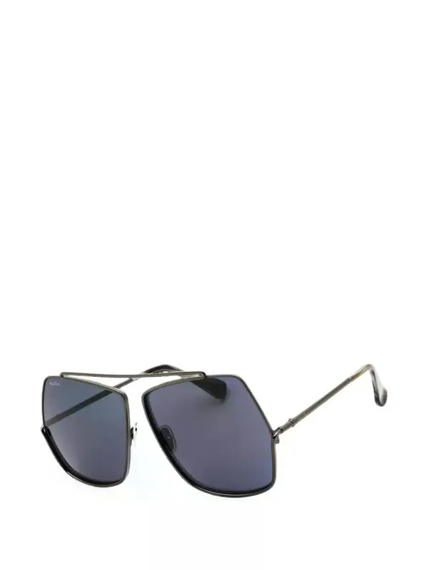 Max Mara Oversized Geometric-frame Sunglasses