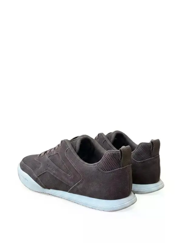 Calvin Klein Kayla Mesh-panelled Logo-print Sneakers