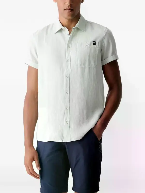 MAMMUT Alvra Short-sleeved Chest-pocket Shirt