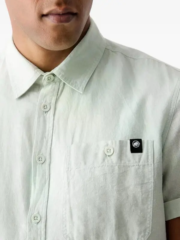 MAMMUT Alvra Short-sleeved Chest-pocket Shirt