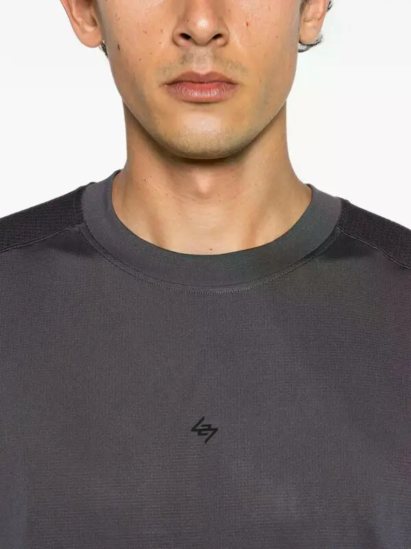 REPRESENT 247 Mesh-panel T-shirt - Grey
