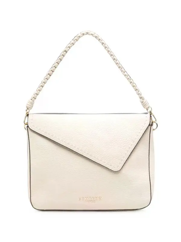 ERMANNO FIRENZE Braided-strap Tote Bag - Neutrals
