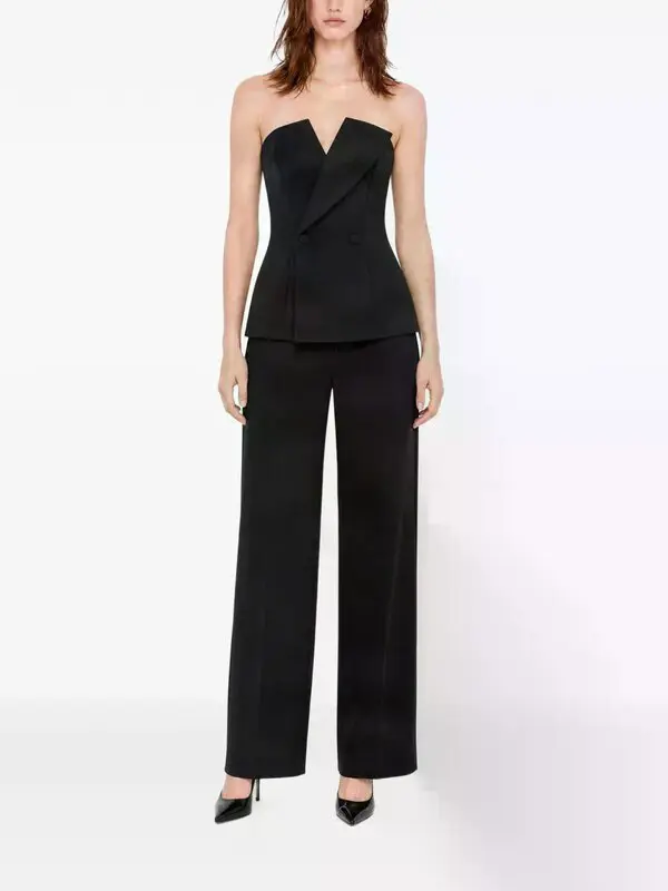 P.a.r.o.s.h Strapless Double-breasted Top