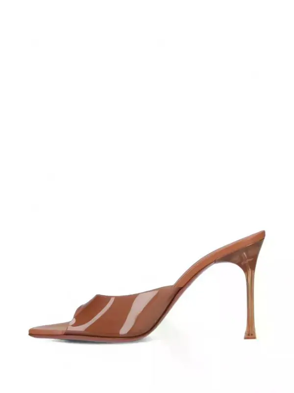 Amina Muaddi Alexa Heeled Sandals - Pink
