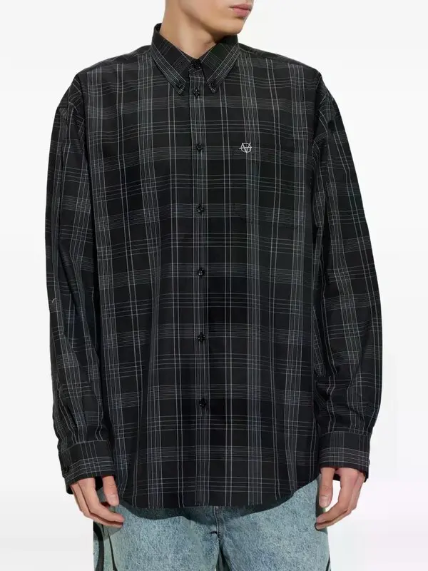 Vetements Checked Button-down Shirt