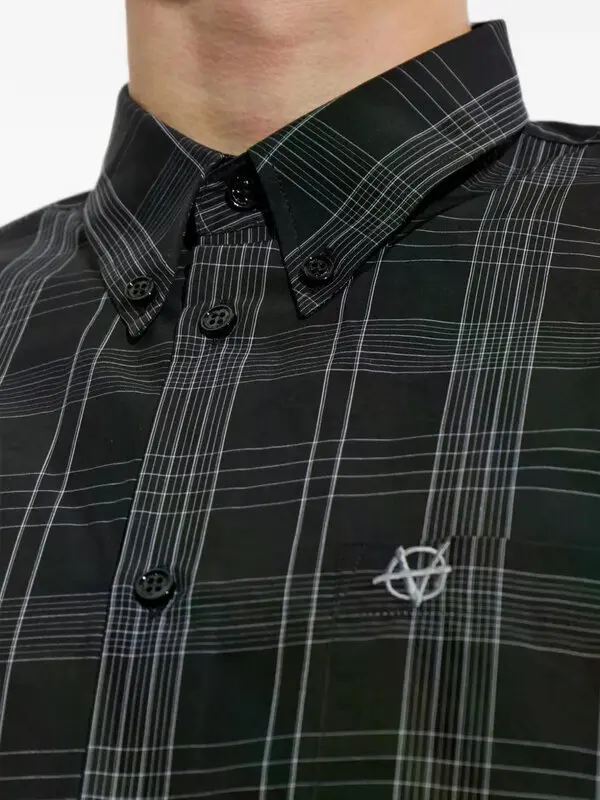 Vetements Checked Button-down Shirt