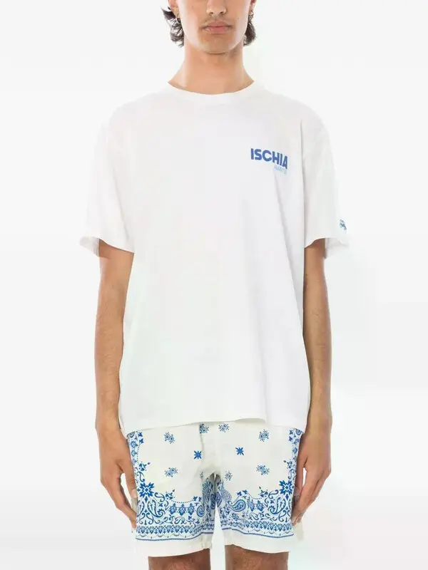 MC2 SAINT BARTH Portland T-shirt With La Plage Print