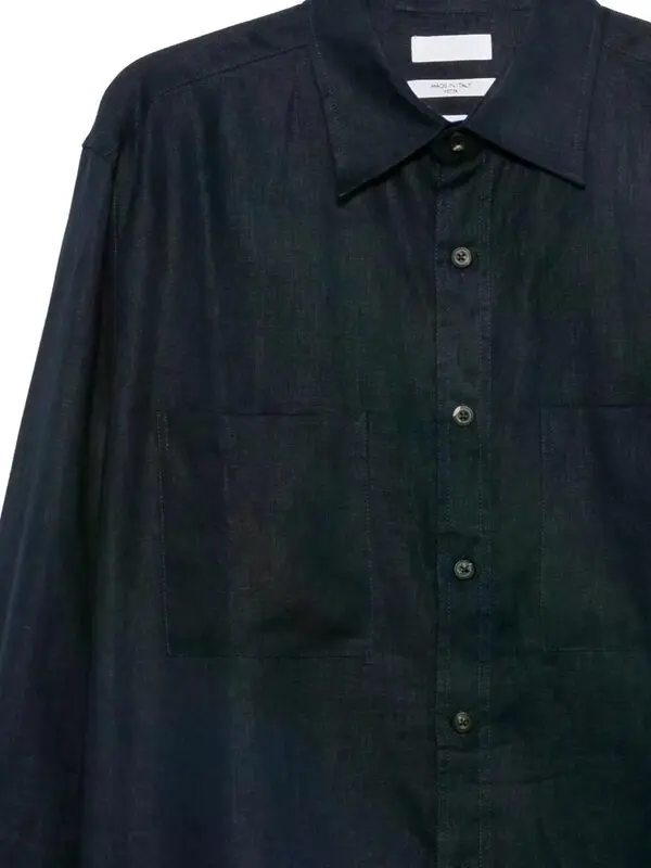 CELLAR DOOR Paul Patch-pocket Shirt