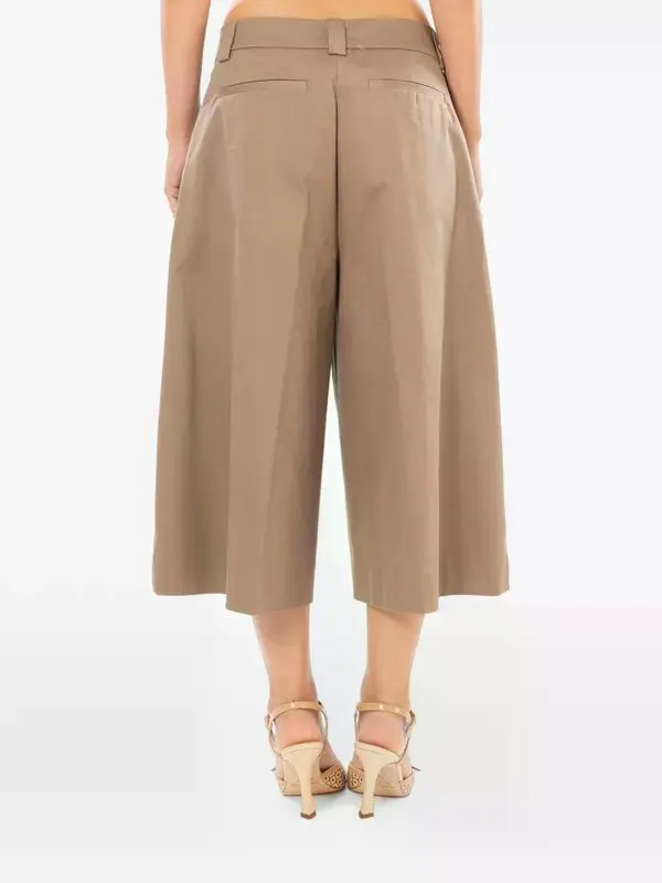 THELATEST Dakota Gabardine Cropped Trousers