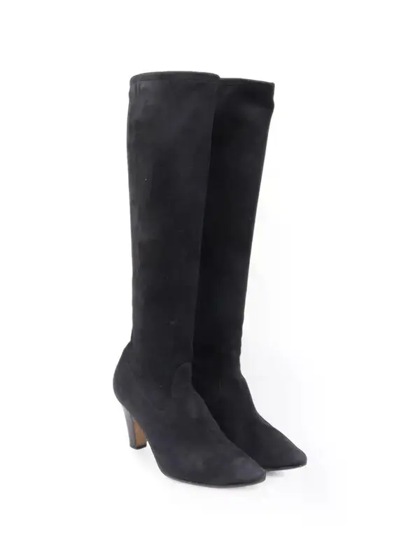 Manolo Blahnik Pointed-toe Knee-high Boots