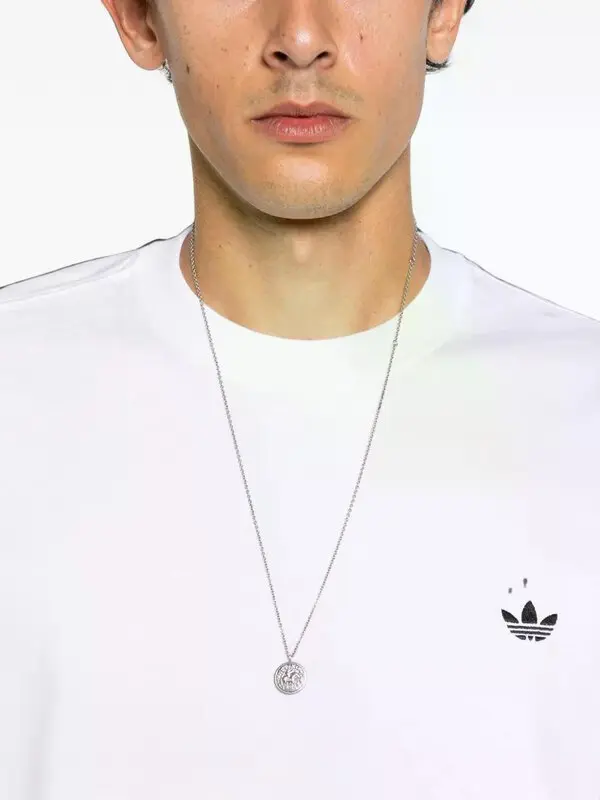 Adidas Logo-embroidered T-shirt