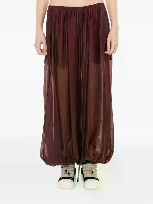 MEIMEIJ Semi-sheer Balloon Trousers