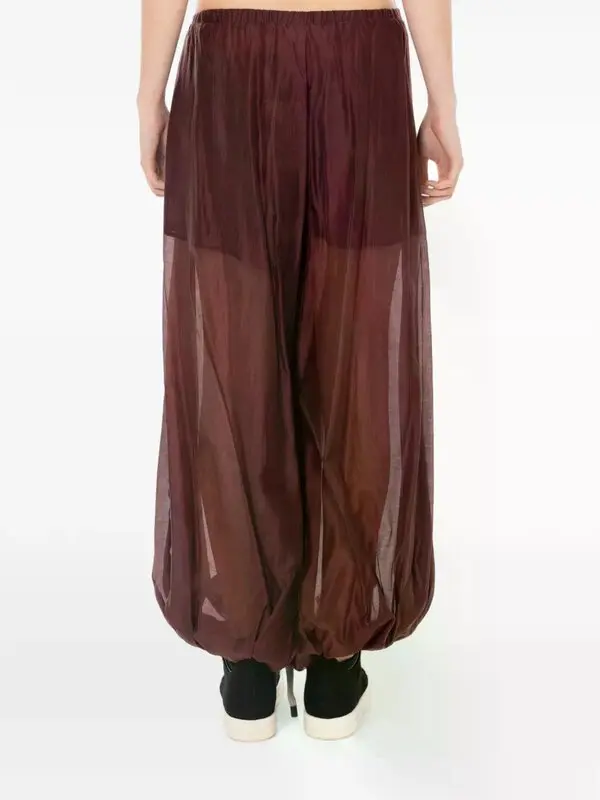 MEIMEIJ Semi-sheer Balloon Trousers