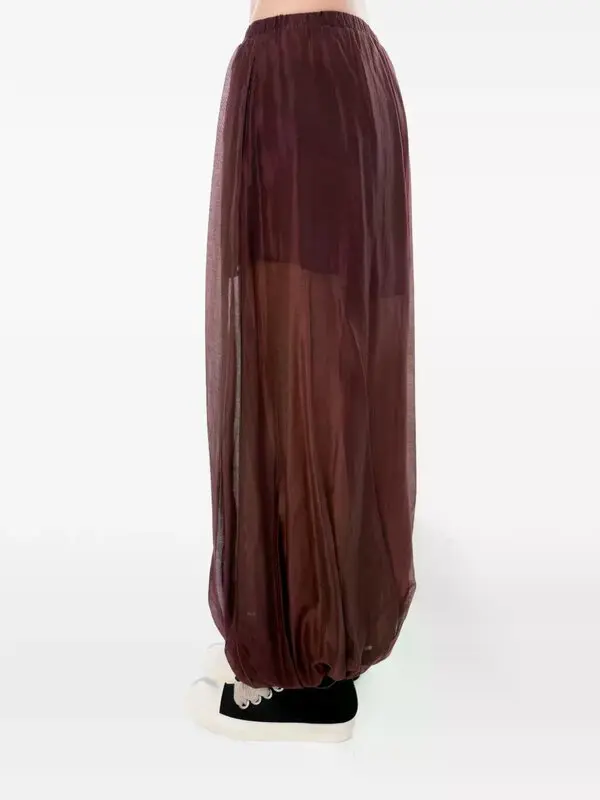 MEIMEIJ Semi-sheer Balloon Trousers