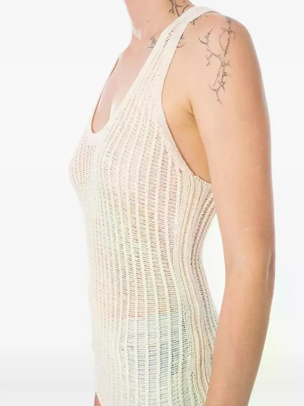 CYCLE Nia Open-knit Tank Top