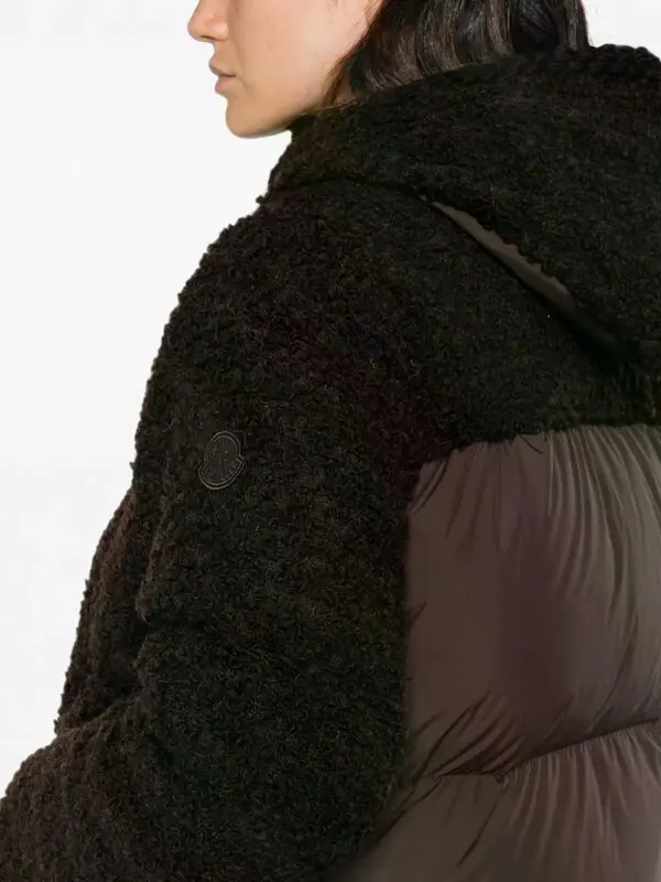 Moncler Cristallin Hooded Down Jacket