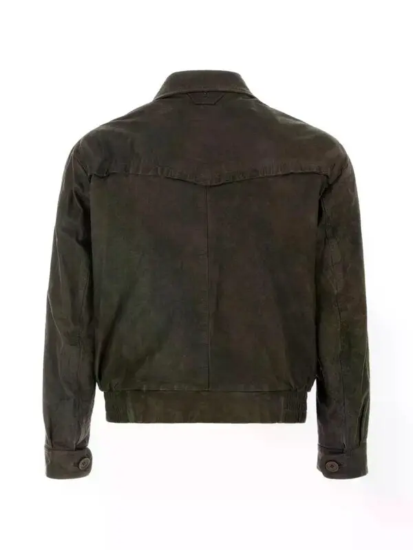 SALVATORE SANTORO Button-up Leather Jacket