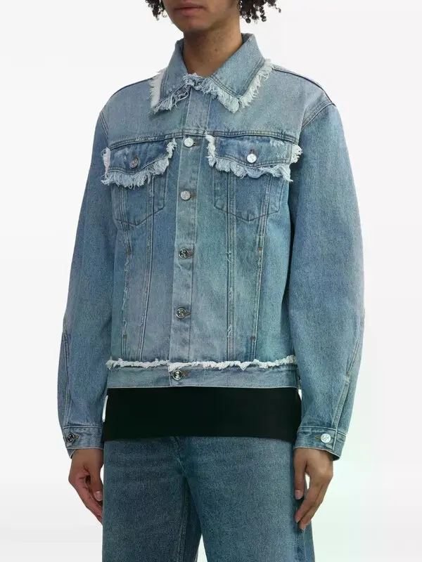 Séfr Frayed Denim Jacket