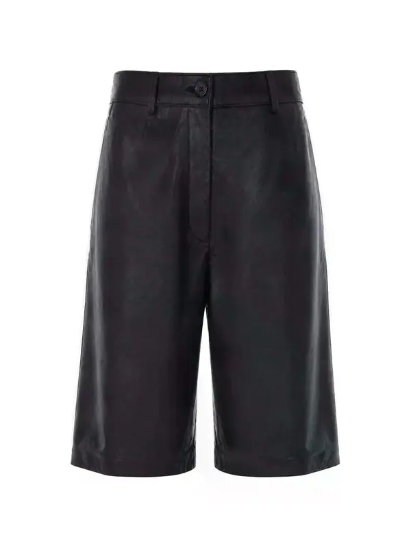 P.a.r.o.s.h Leather Shorts