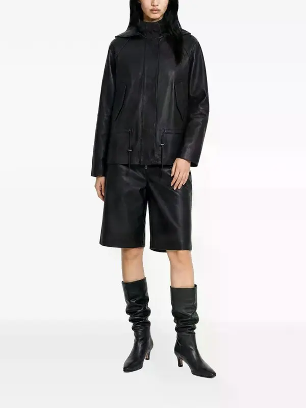 P.a.r.o.s.h Leather Shorts