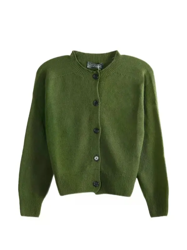 MARGARET HOWELL Crew-neck Button-up Cardigan