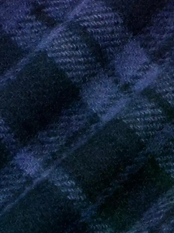 Drole De Monsieur Check Flannel Shirt Jacket