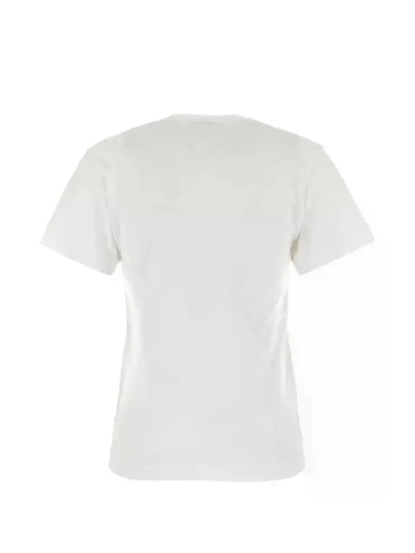 Play Comme Des Garcon Heart-patch T-shirt