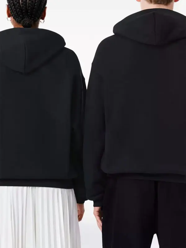 Lacoste Logo-patch Drawstring Hoodie
