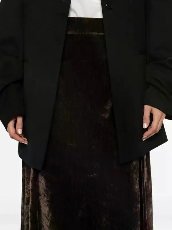 JCSOPHIE Pirouette Velvet Maxi Skirt