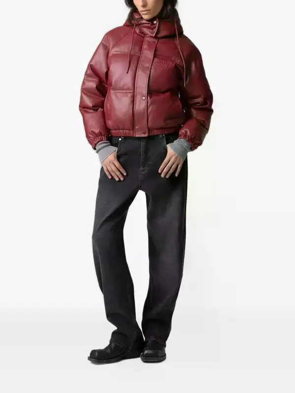 GAELLE PARIS Quilted Hooded Jacket