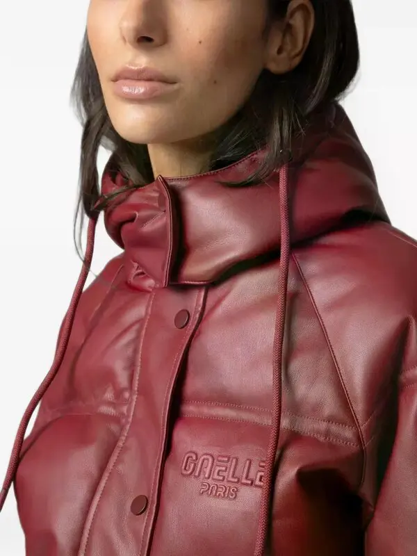 GAELLE PARIS Quilted Hooded Jacket