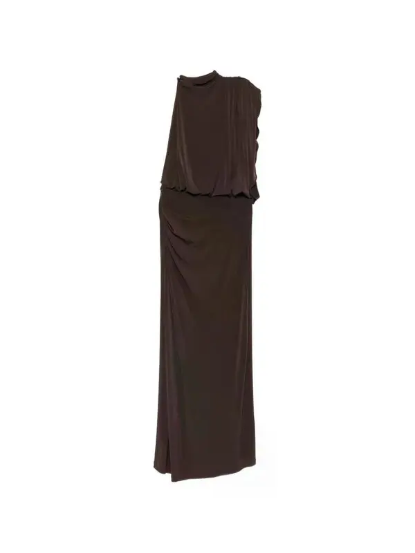 RAME One-shoulder Draped Maxi Dress