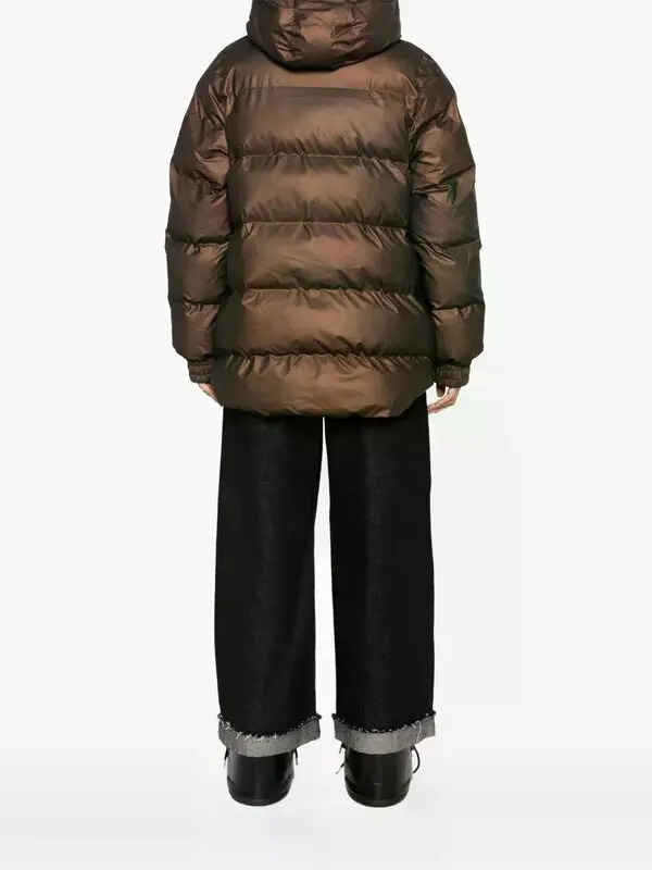 Rains Alta Hooded Quilted Jacket