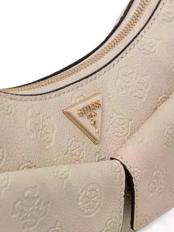 Guess Logo-embossed Flap-pockets Shoulder Bag