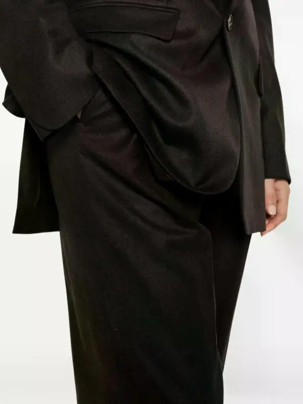 PETAR PETROV Pleated Wide-leg Trousers