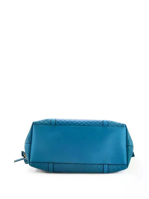 Gucci Britt Convertible Dome Microguccissima Leather Medium Satchel