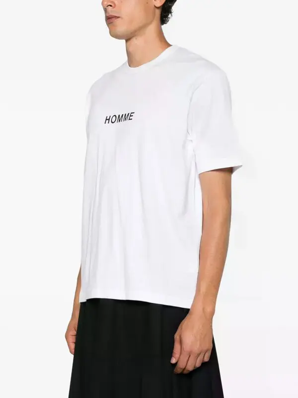 Comme Des Garçons Homme Logo-print T-shirt