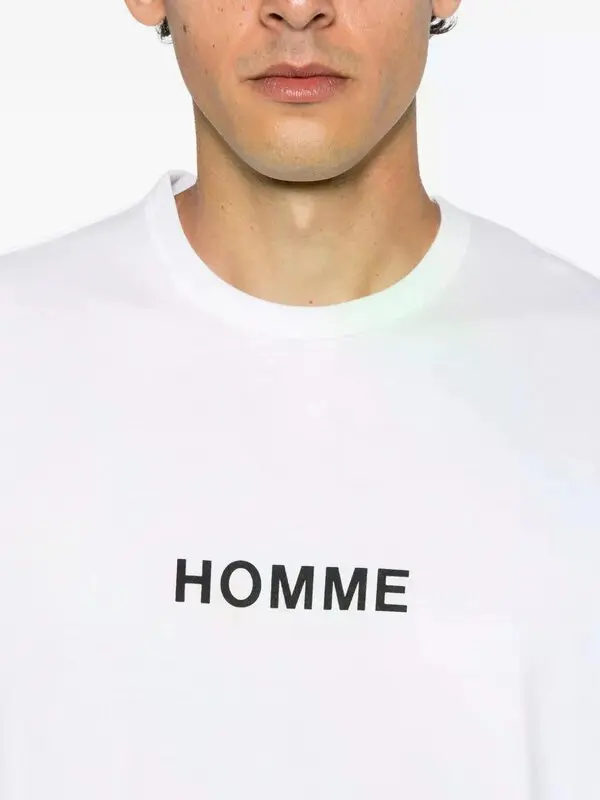 Comme Des Garçons Homme Logo-print T-shirt