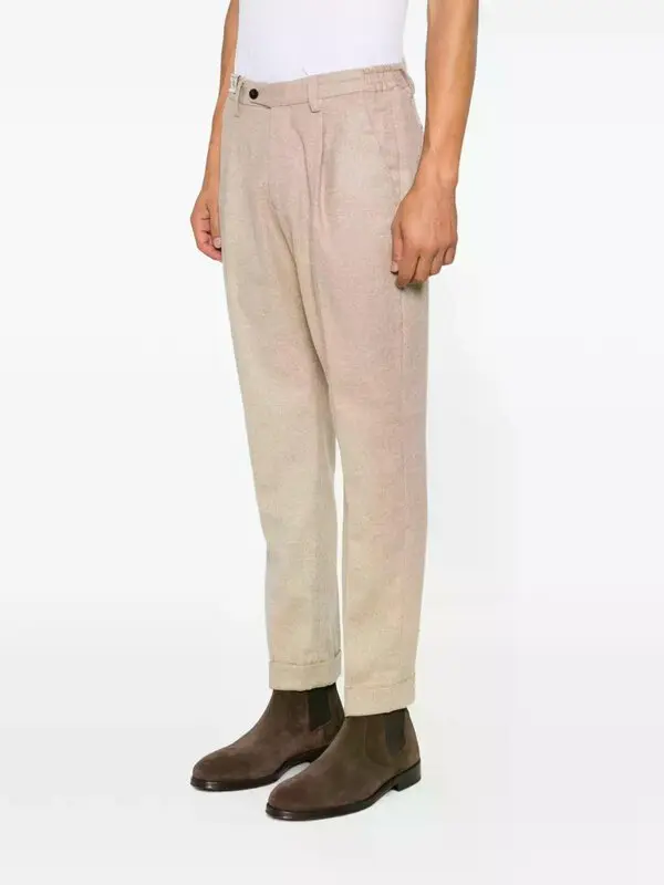 DEVORE INCIPIT Pleated Wool Trousers