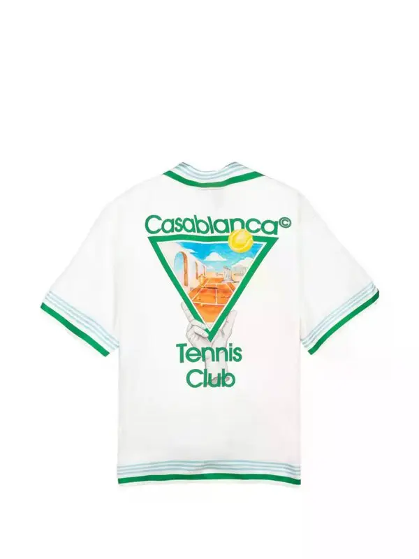 Casablanca Graphic-print Short-sleeve Shirt