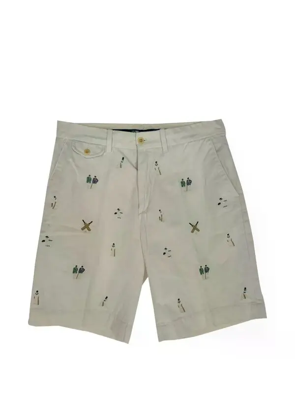 Ralph Lauren Embroidered Bradbury Shorts